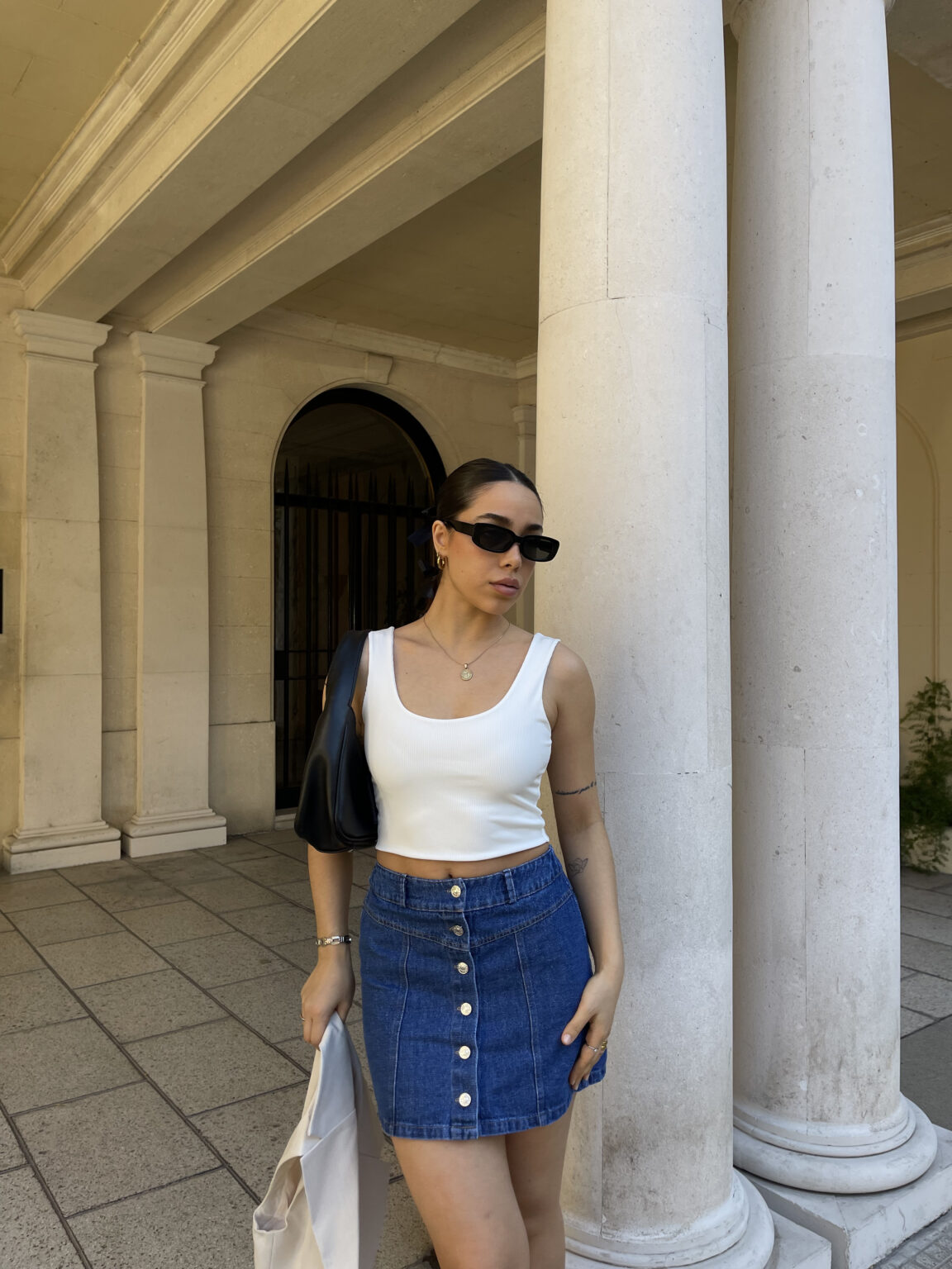 POLLERA MINI LOLA JEAN – Femini